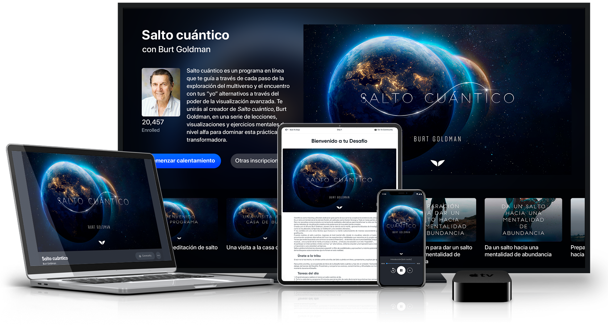 Salto Cuántico Burt Goldman Mindvalley En Español Básico a Avanzado 2 ...